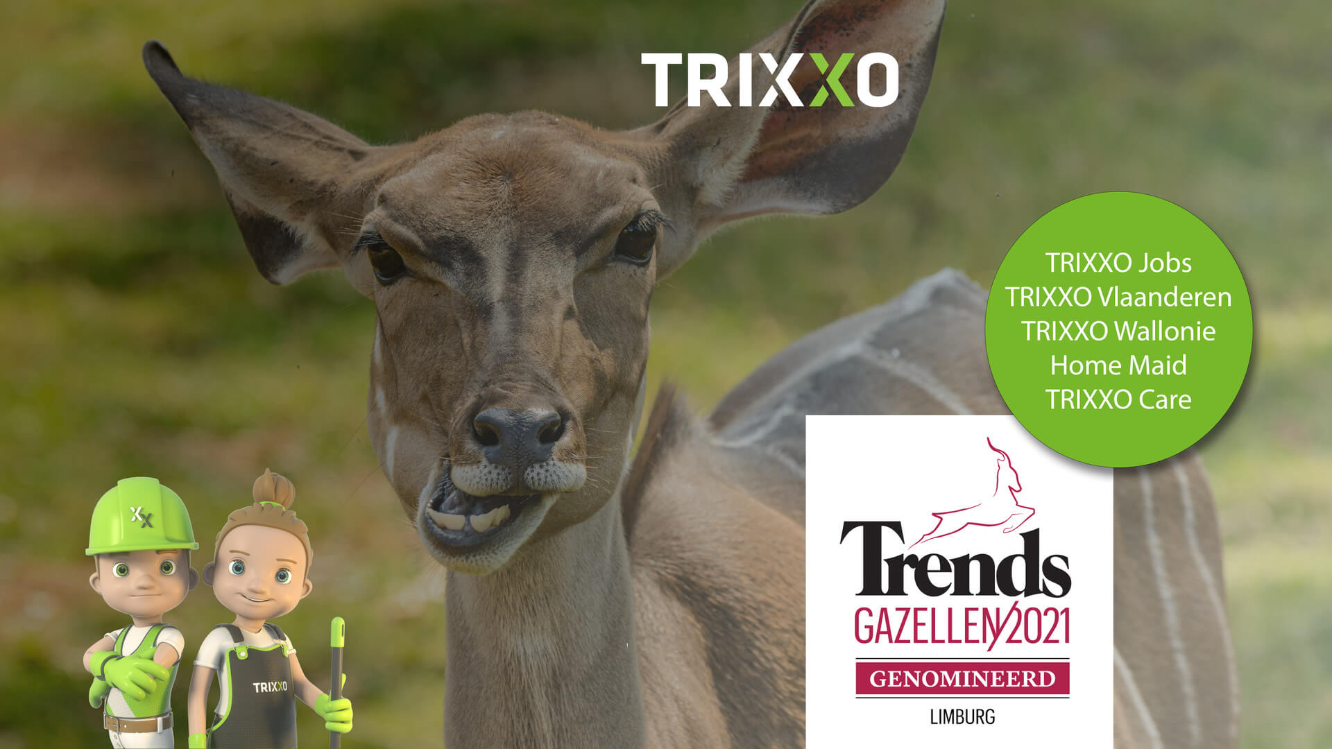 Nominatie - Trends Gazellen 2021 - TRIXXO Dienstencheques